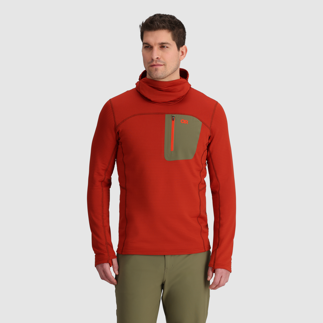 Men's Vigor Grid Fleece Pullover Hoodie | Outdoor Research