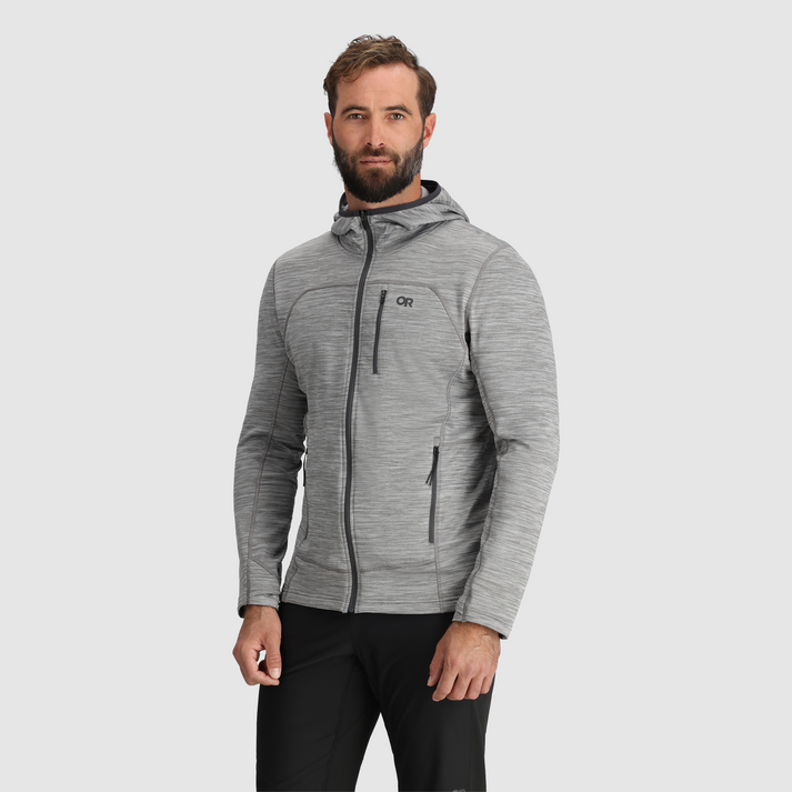 Men's Vigor Grid Fleece Full Zip Hoodie | Outdoor Research