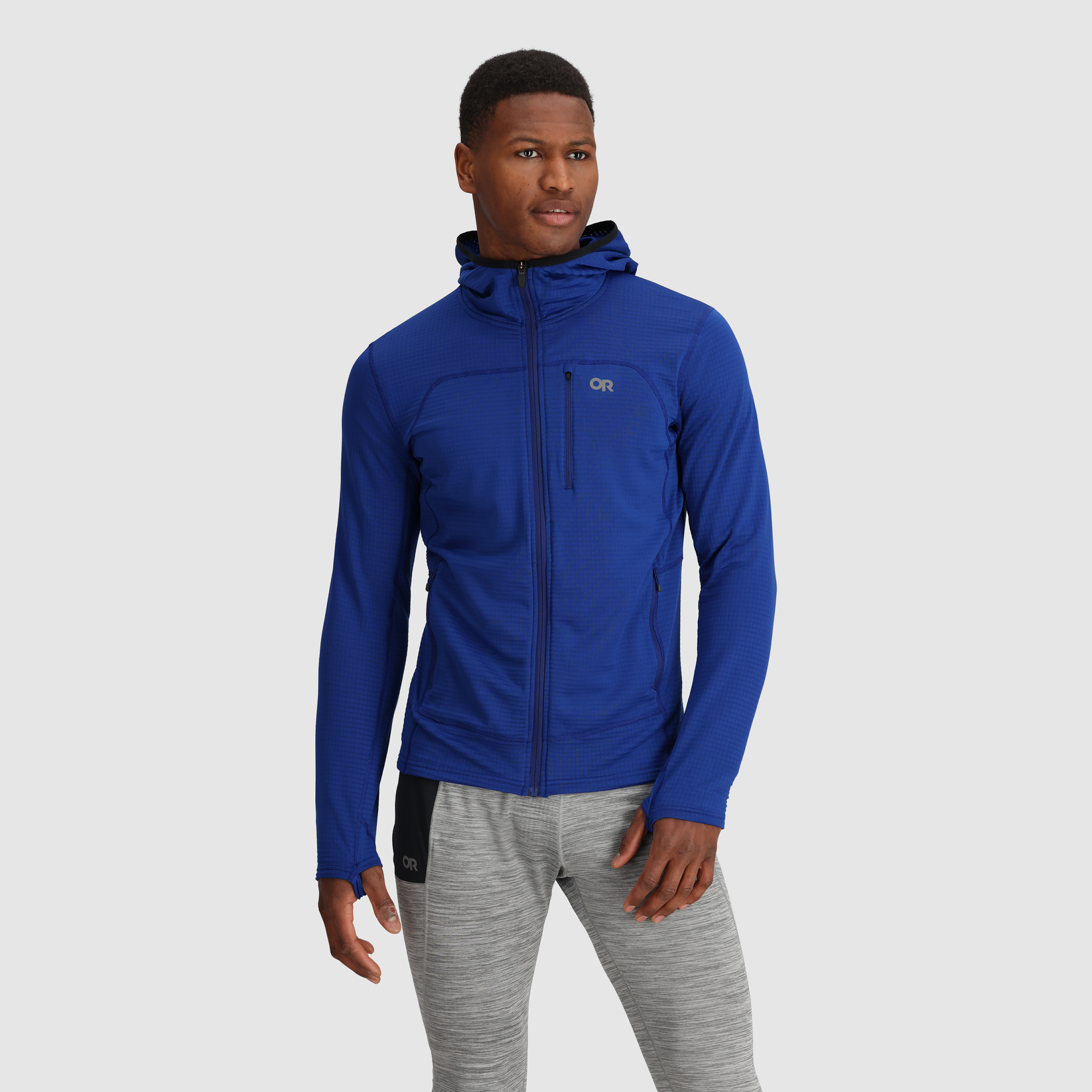Men's Vigor Grid Fleece Full Zip Hoodie | Outdoor Research