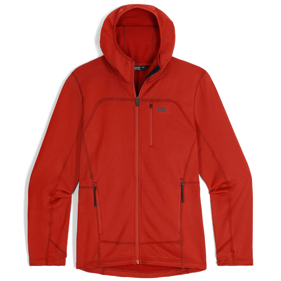Men's Vigor Grid Fleece Full Zip Hoodie | Outdoor Research
