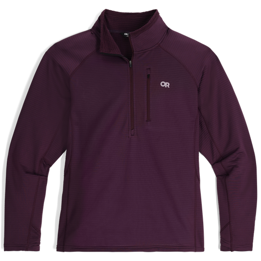 Women's Vigor Grid Fleece Half Zip-Plus | Outdoor Research