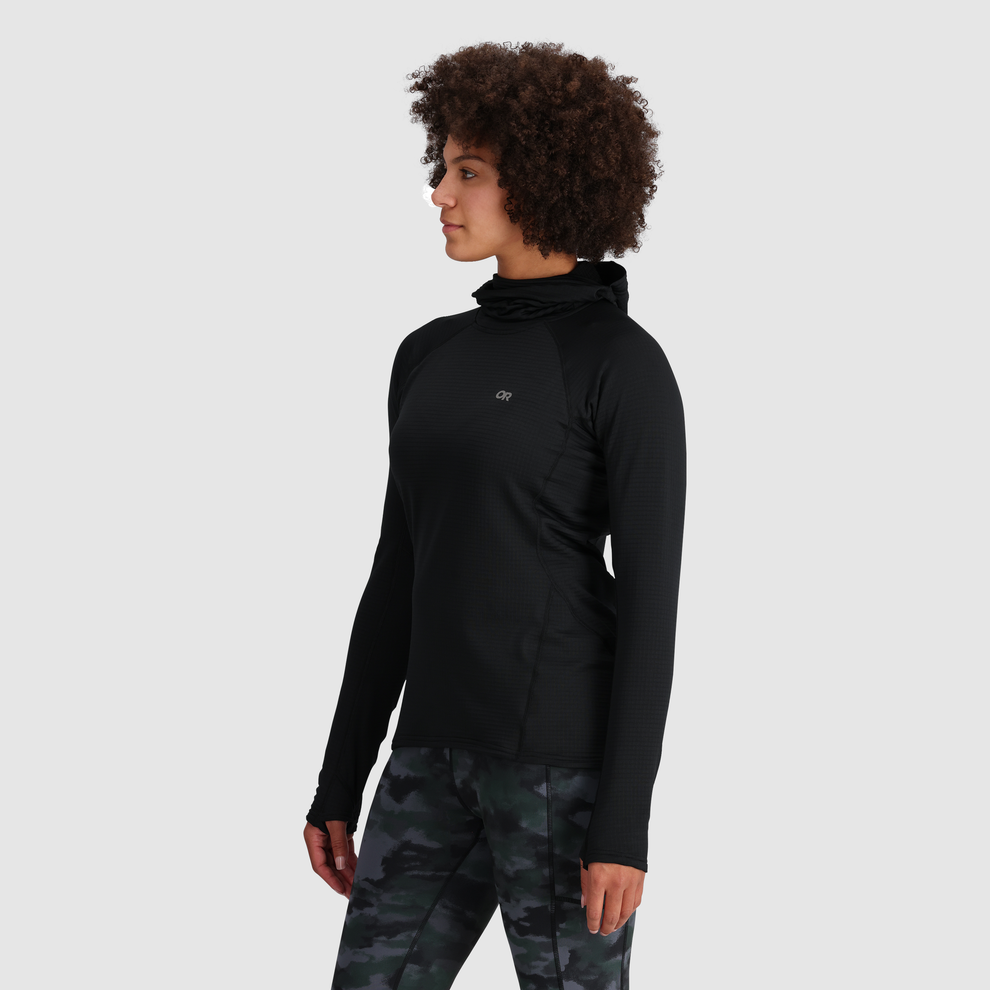 Women's Vigor Grid Fleece Pullover Hoodie | Outdoor Research